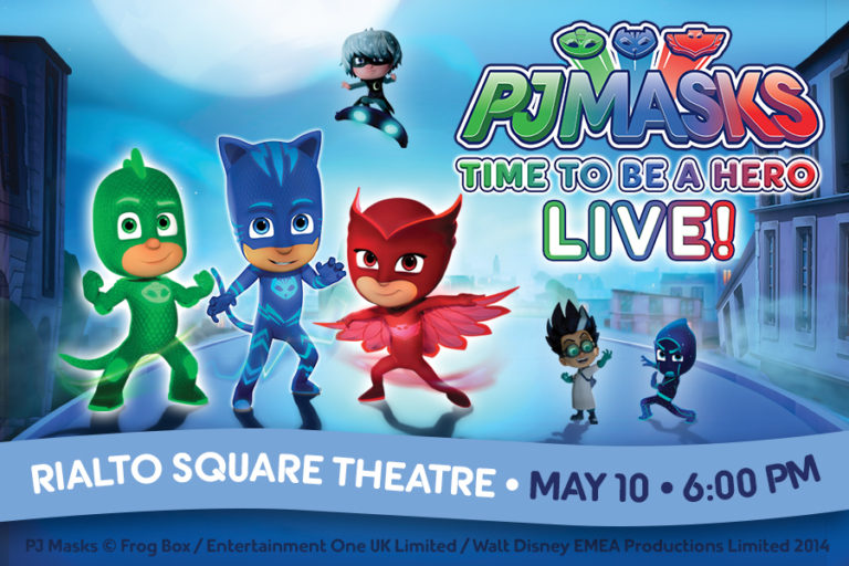 PJ Masks LIVE! Time To Be A Hero Comes to the Rialto on Thursday, May ...